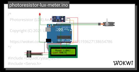 Photoresistor Lux O Wokwi Esp32 Stm32 Arduino Simulator