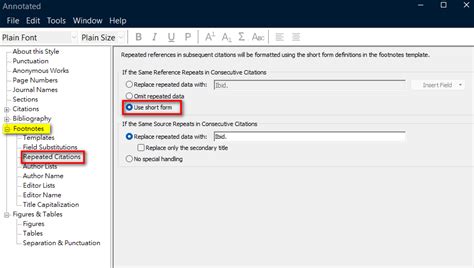 EndNote Output Style修改CitationsBibliographyFootnotes的Author Name与Editor Name 检索课与数据库学术工具应用