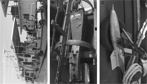 Field Photographs Of A Hydrographic Survey Vessel B Bedload