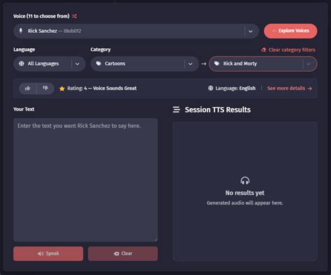 3 Best Rick And Morty Text To Speech Ai Voice Generators Fineshare