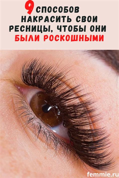 9 способов накрасить ресницы чтобы они смотрелись роскошнее чем нарощенные Ресницы Ресницы