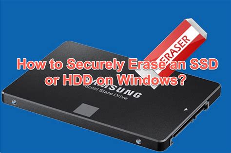 [fixed ] How To Securely Erase An Ssd Or Hdd On Windows