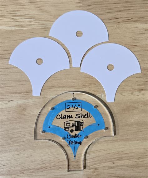 Template Clam Shell 25 Template Wepp Templates By Creative Notions