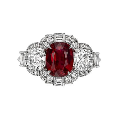 Raymond C Yard Ruby Ring Raymondcyard