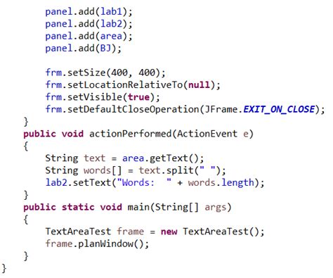 JTextField And JTextArea JavaBitsNotebook