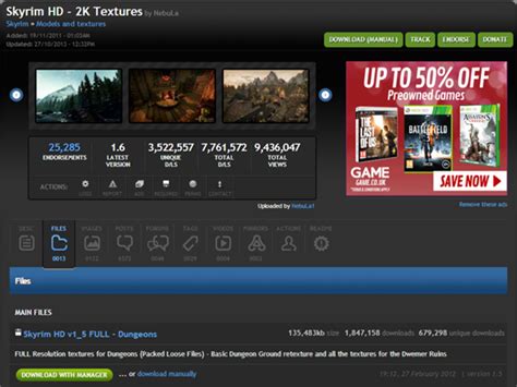 How To Use Nexus Mod Manager To Download Install Remove And Manage Mods Levelskip