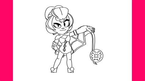 How To Draw Charlie From Brawl Stars Youtube