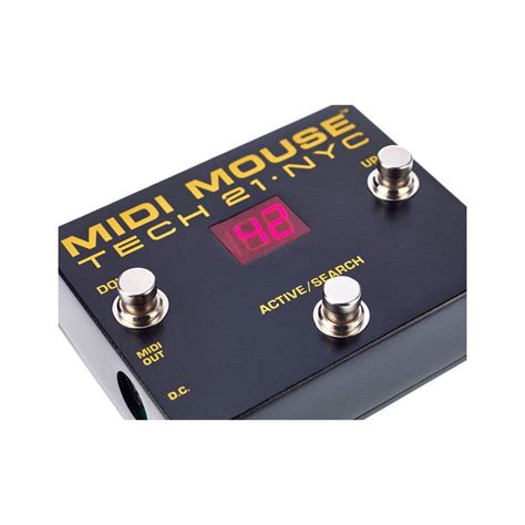 Tech 21 Midi Mouse Midi Voetcontroller Kopen Insideaudio