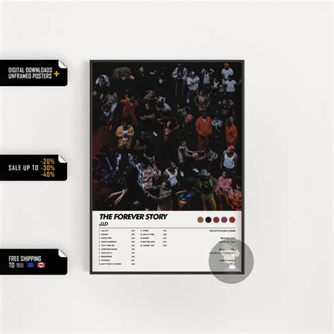 Jid The Forever Story Album Cover Poster Create Your Own Etsyde