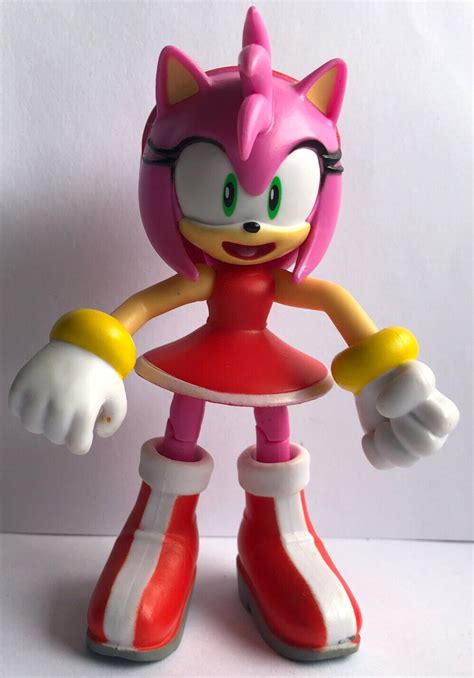 Sonic The Hedgehog Amy Rose Action Figure Toy Doll Sonic 4” Articulated Values Mavin