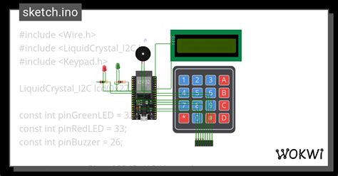 Project P12 Wokwi Esp32 Stm32 Arduino Simulator