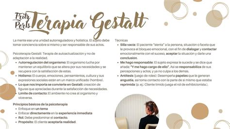Terapia Gestalt De Fritz Perls Claudia Quispe Udocz