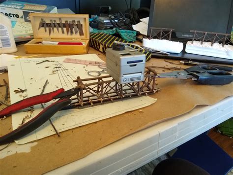 Building A Trestle In N Scale For A Future Nn3 Layout Not Your Average Engineer