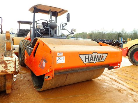 2016 Hamm H11ix Roller Vin Sn H2100715 84 Smooth Drum Canopy