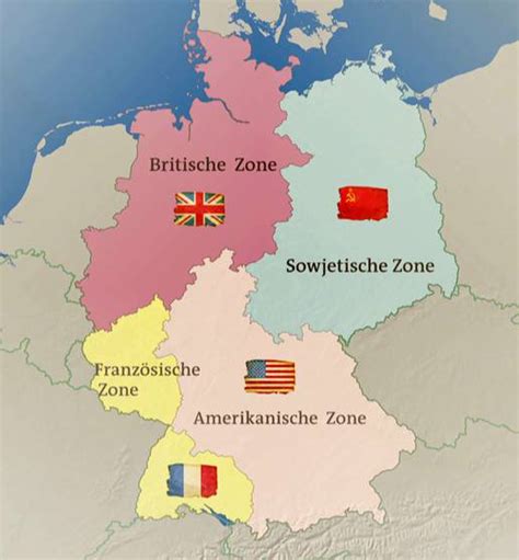 Besatzungszonen In Deutschland 1945 Karten Inhalt Geschichte Der