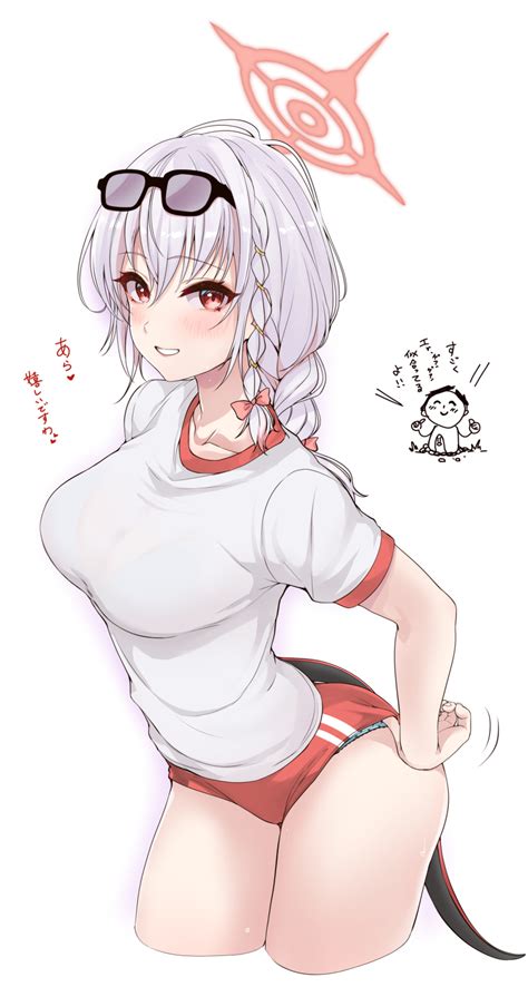 Murabito C Diglett Doodle Sensei Blue Archive Haruna Blue Archive Haruna Track Blue