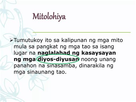Filipino 10 Mitolohiya Pptx