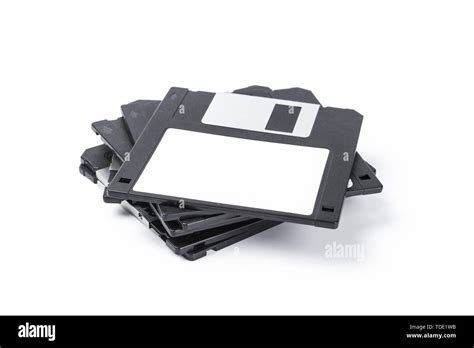 Floppy Disk Isolated Stock Photo Alamy