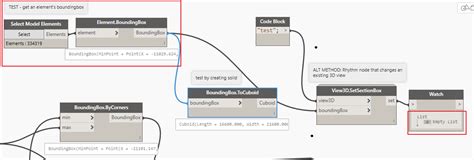 Set Section Box Of 3d View Revit Dynamo