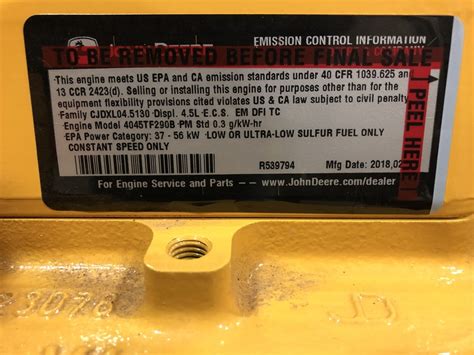 New Multitek Mg40 John Deere 4045tf285 Diesel Generator Epa Tier 3