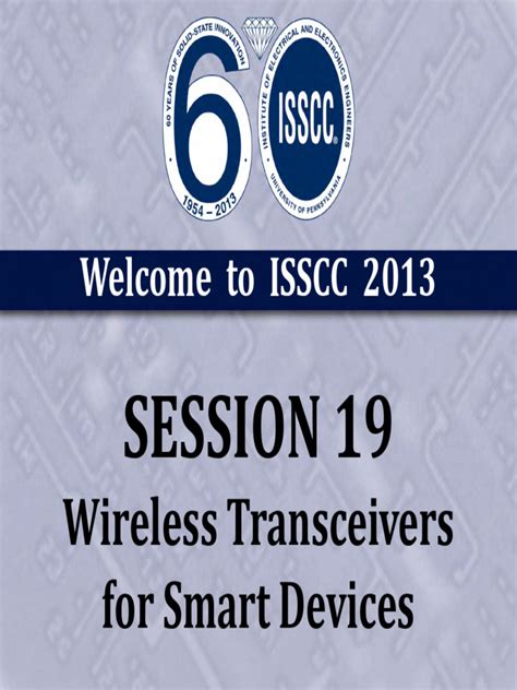 Session19 Wirelesstransceiversforsmartdevices Pdf Cmos