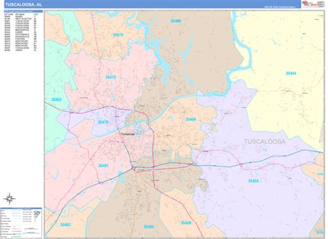 Maps Of Tuscaloosa Alabama