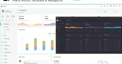 Lucid Vuejs Admin Template And Webapp Kit Admin Templates Ft Vue And Nuxt Envato