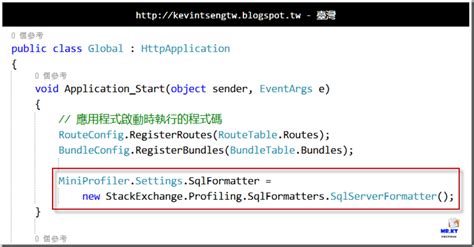 Mrkt 的程式學習筆記 Miniprofiler 3 Aspnet Webforms Adonet
