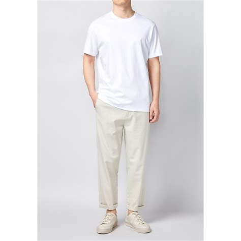 Mens Liquid Ammonia White Basic T Shirt