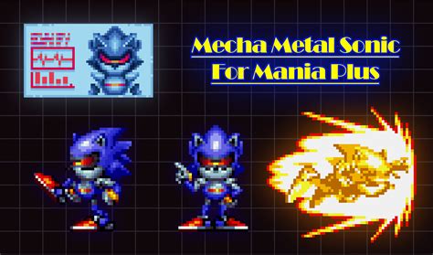Mecha Metal Sonic For Mania Plus Sonic Mania Mods
