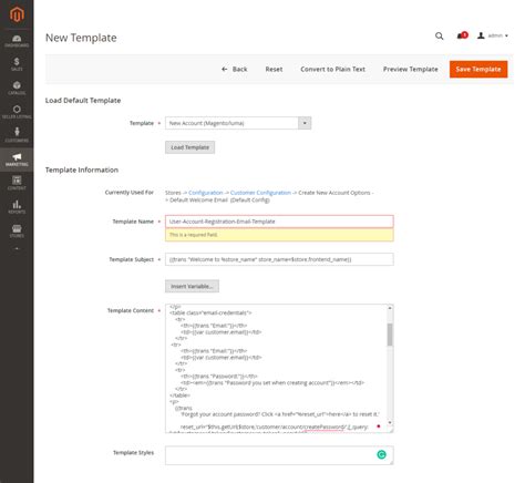 How To Create Configure Custom Email Template In Magento X Adobe Commerce X MAGE DB