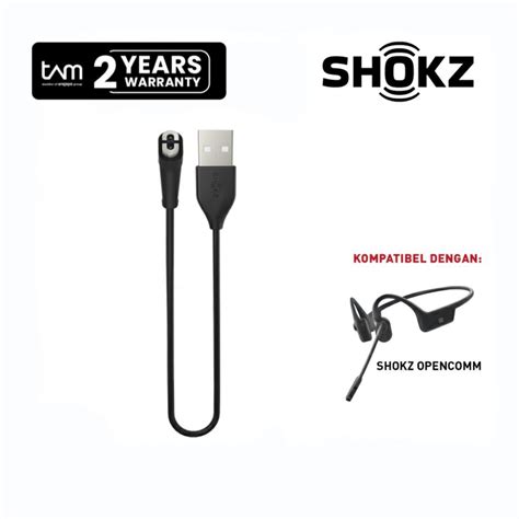Jual Kabel Charging Shokz Opencomm Headset Bluetooth Cable Earphone