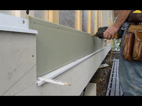 Wood Plank Siding Installation