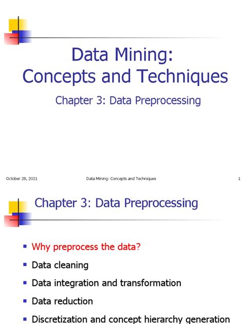 Data Preprocessing Pdf Data Compression Wavelet