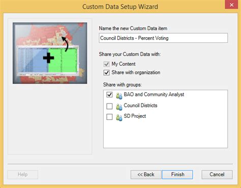 Create Custom Data—arcmap Documentación