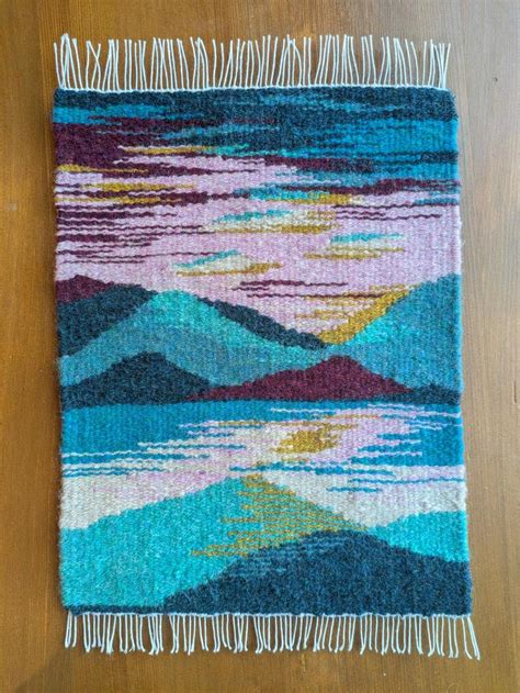 Project Tapestry Weaving On My Lap Loom