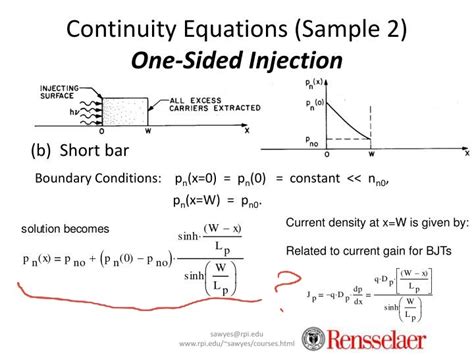 Solved 2 Steady State Injection From One Side Consider A