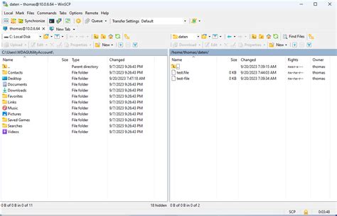 dateien zwischen windows und linux kopieren mit scp und powershell