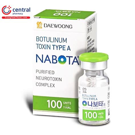Botox 100 Units Botulinum Toxin Type A Nabota Giúp Xóa Nhăn Da