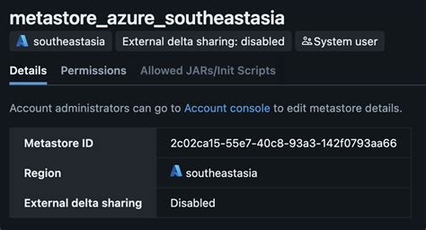 Cannot Enable External Data Access For Unity Catalog Metastore In Azure Databricks Microsoft Qanda