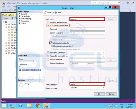 How To Create A User And Assign Permission From Ssms Accuwebhosting
