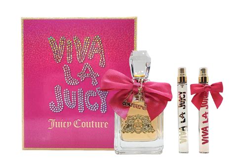 Viva La Juicy By Juicy Couture 3 Pc Set For Women 34 Eau De Parfum