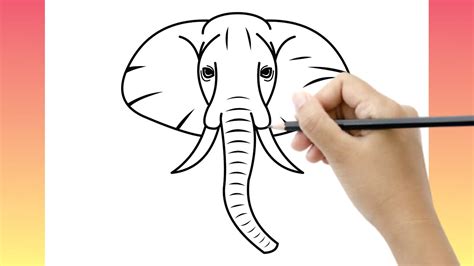 Как нарисовать слона пошаговое руководство для начинающих Youtube