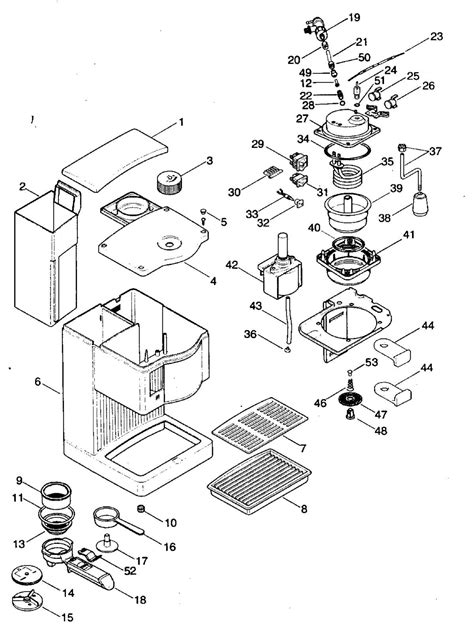 The Ultimate Guide Understanding The Coffee Maker Parts Diagram