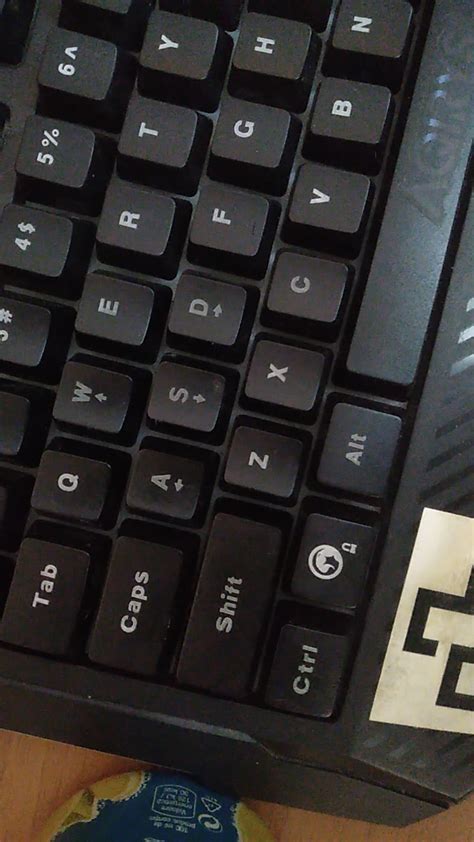 The Diifrence Between Wasdce And The Other Keys On My 1 Year Old