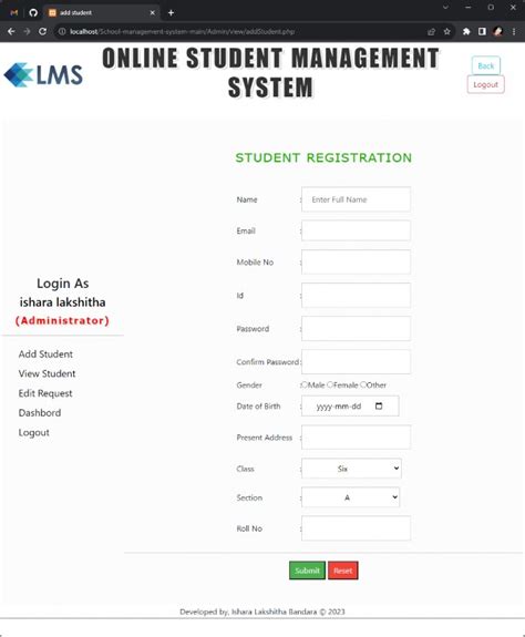 Lms Web Application Documentation