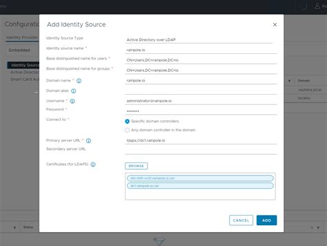 Too Many Certificates Misconfiguring Ldaps In Vsphere · Bernard Smith
