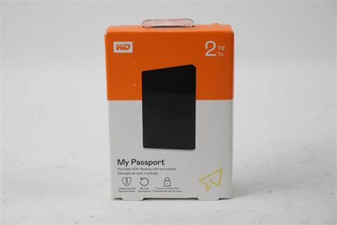 Western Digital My Passport 2tb External Hard Drive Property Room