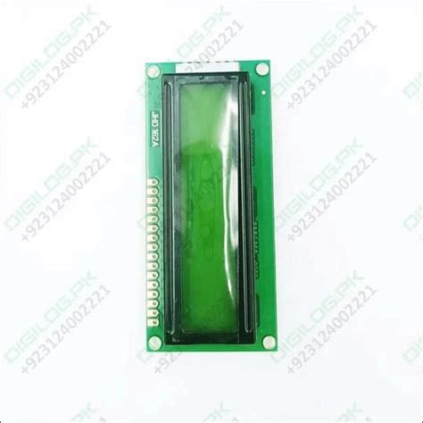 Original Jhd Green 1602 Lcd 16x2 Character Lcd Display For Arduino White Text On Green
