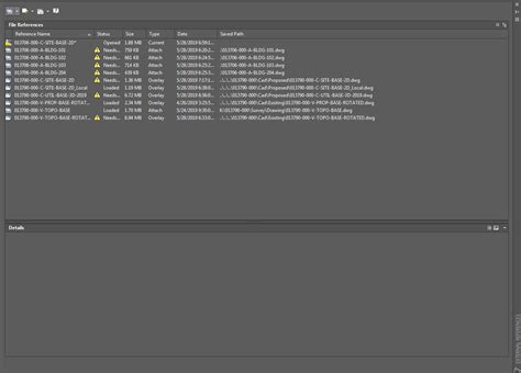 Solved False Manage Xref Alert Autodesk Community